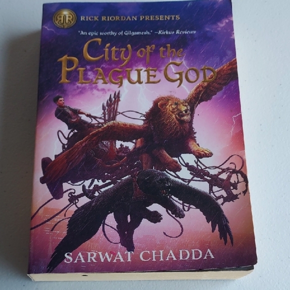 Disney | Other | City Of The Plague God Book By Sarwat Chadda | Poshmark